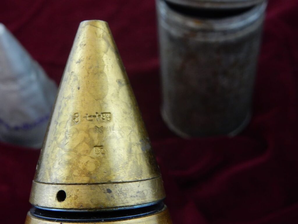 Japanese Naval Artillery shell fuse JF-550 – River Valley Militaria